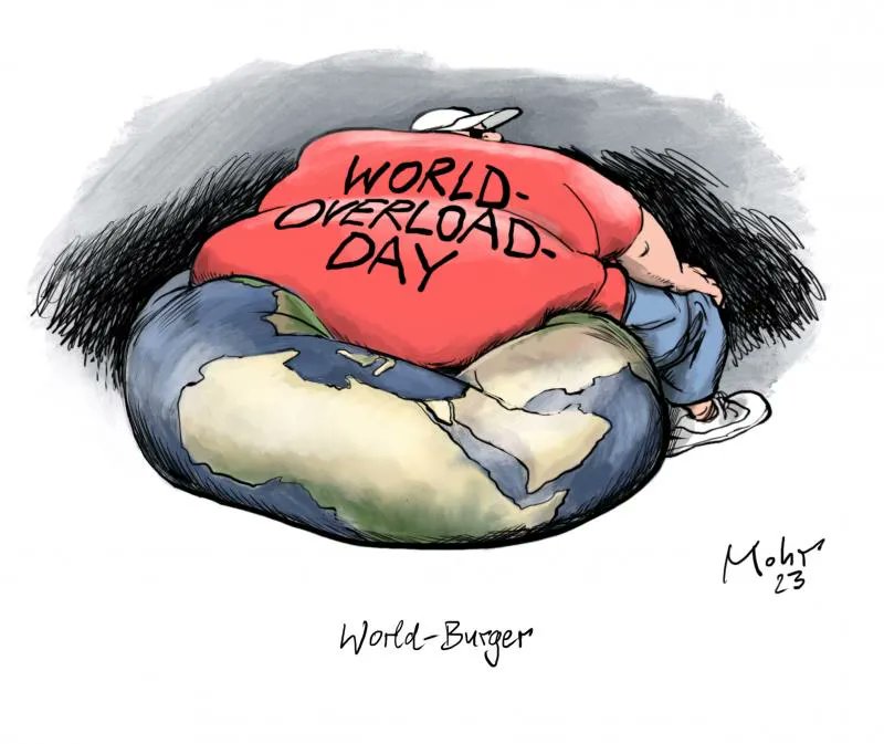 "איכלוס היתר" מרסק את כדור הארץ - Nziv.net