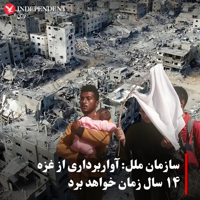 האו"ם: "ייקח 14 שנים לפחות לפנות את עשרות מיליוני הטונות של פסולת בניין מרצועת עזה" - Nziv.net