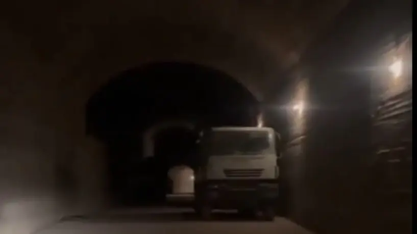 נחשפה מנהרה ענקית סודית בתוך הר במתחם הטילים הבלסטיים הסורים צפונית מזרחית לדמשק - Nziv.net