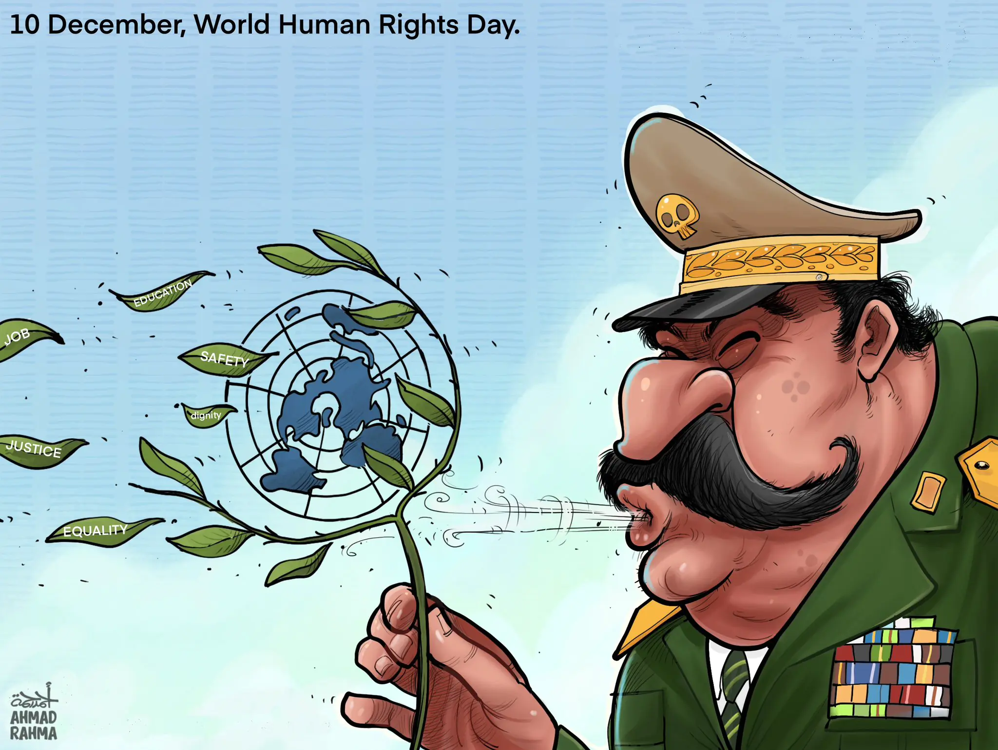 המשטרים הערביים ויום זכויות האזרח העולמי שהתקיים ב-10 בדצמבר - Nziv.net